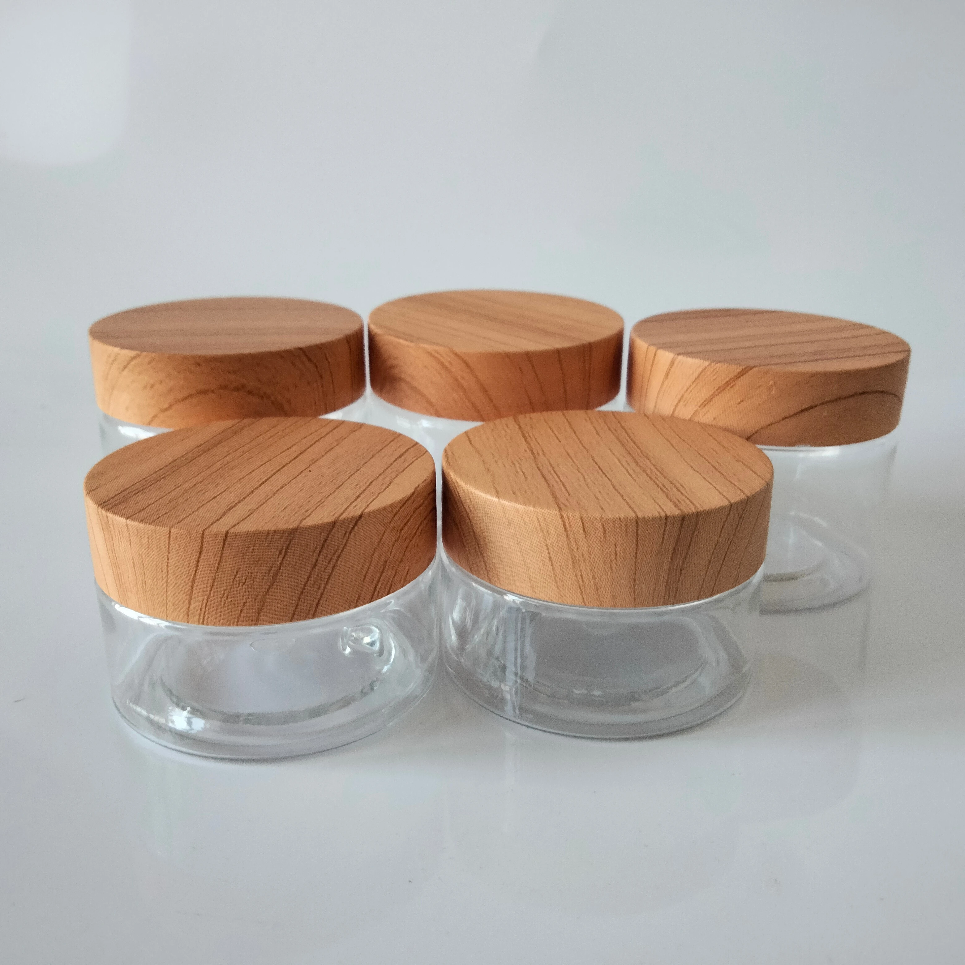 Empty Packaging Body Scrub Container Frosted Clear Body Butter Cream ...