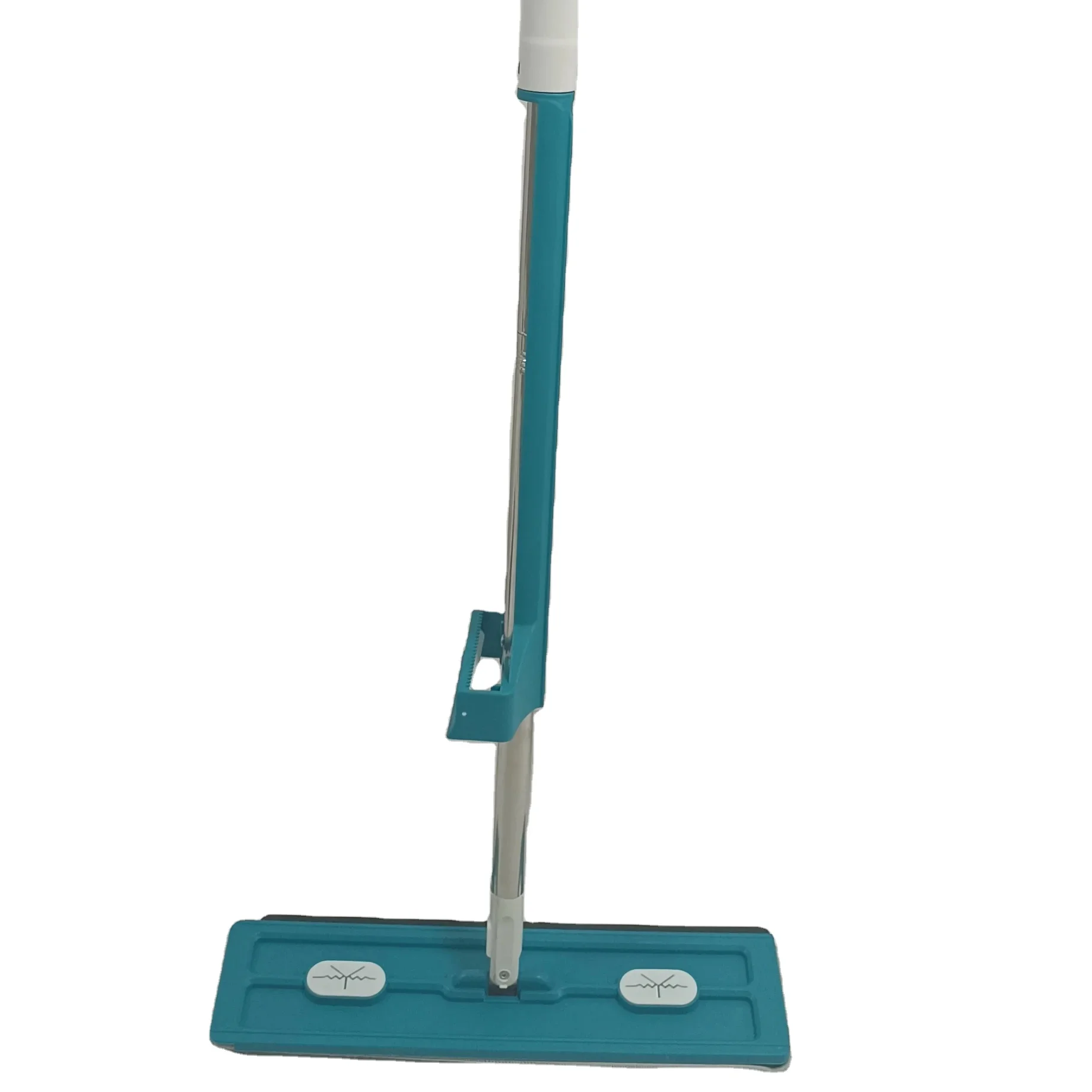 Benheng Handsfree Squeeze Dry Flat Mop With Squeege 42cm Mop Plate Self ...