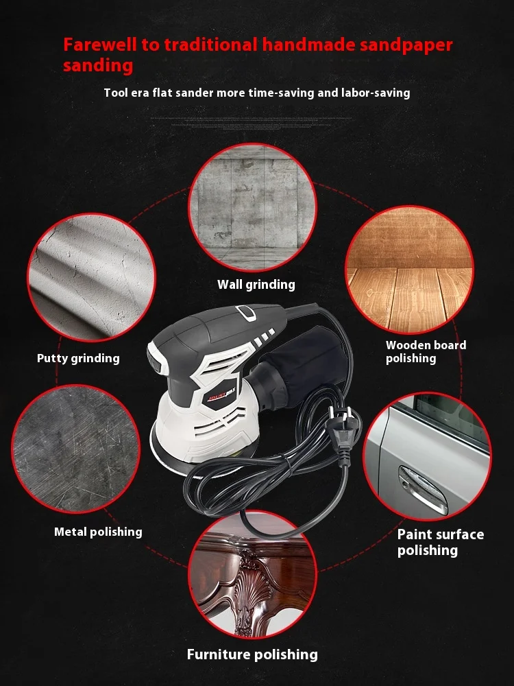 Wholesale Electric Wall Sanding Machine Power Tools Sandpaper Putty ...