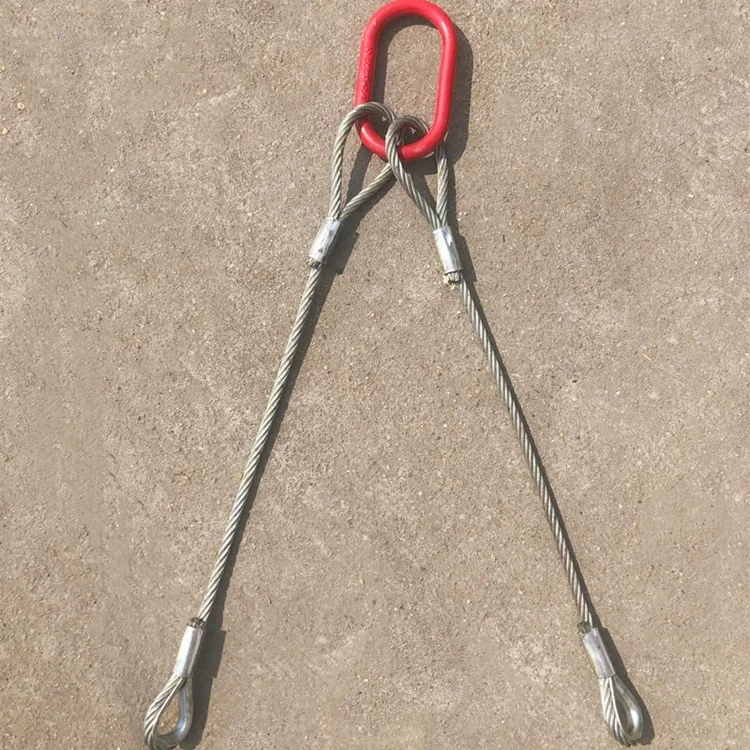 Container Lifting Sling - Four Leg Wire Rope Cable Sling