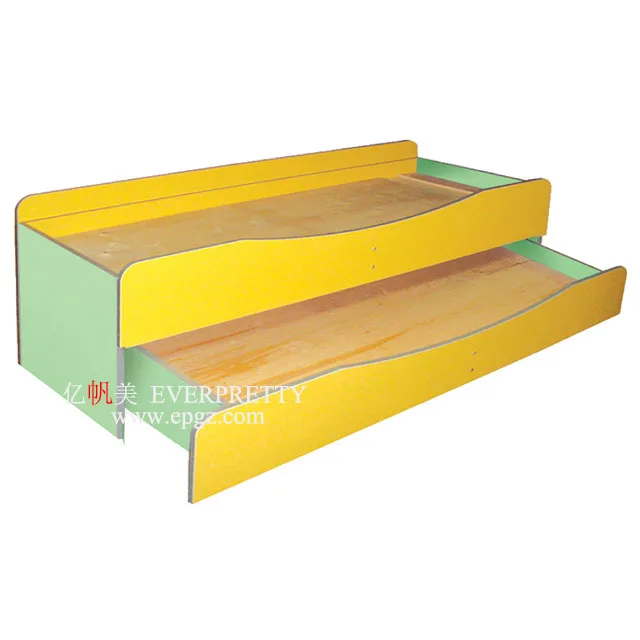 Daycare Beds for Kids - Stackable Wood Single Children Bed