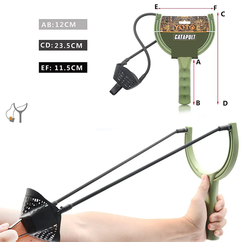 Bait Thrower Carp Fishing Catapults Boilie Fishing Bait Sling Catapults ...