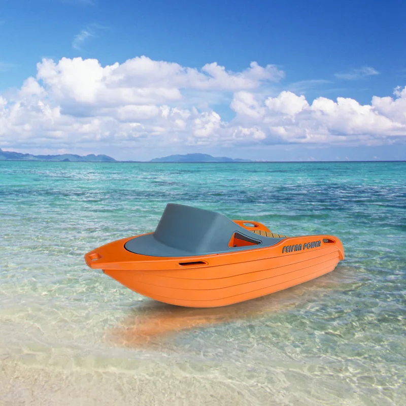 Mini Jet Electric Plastic Boat - Lightweight Fun Machine