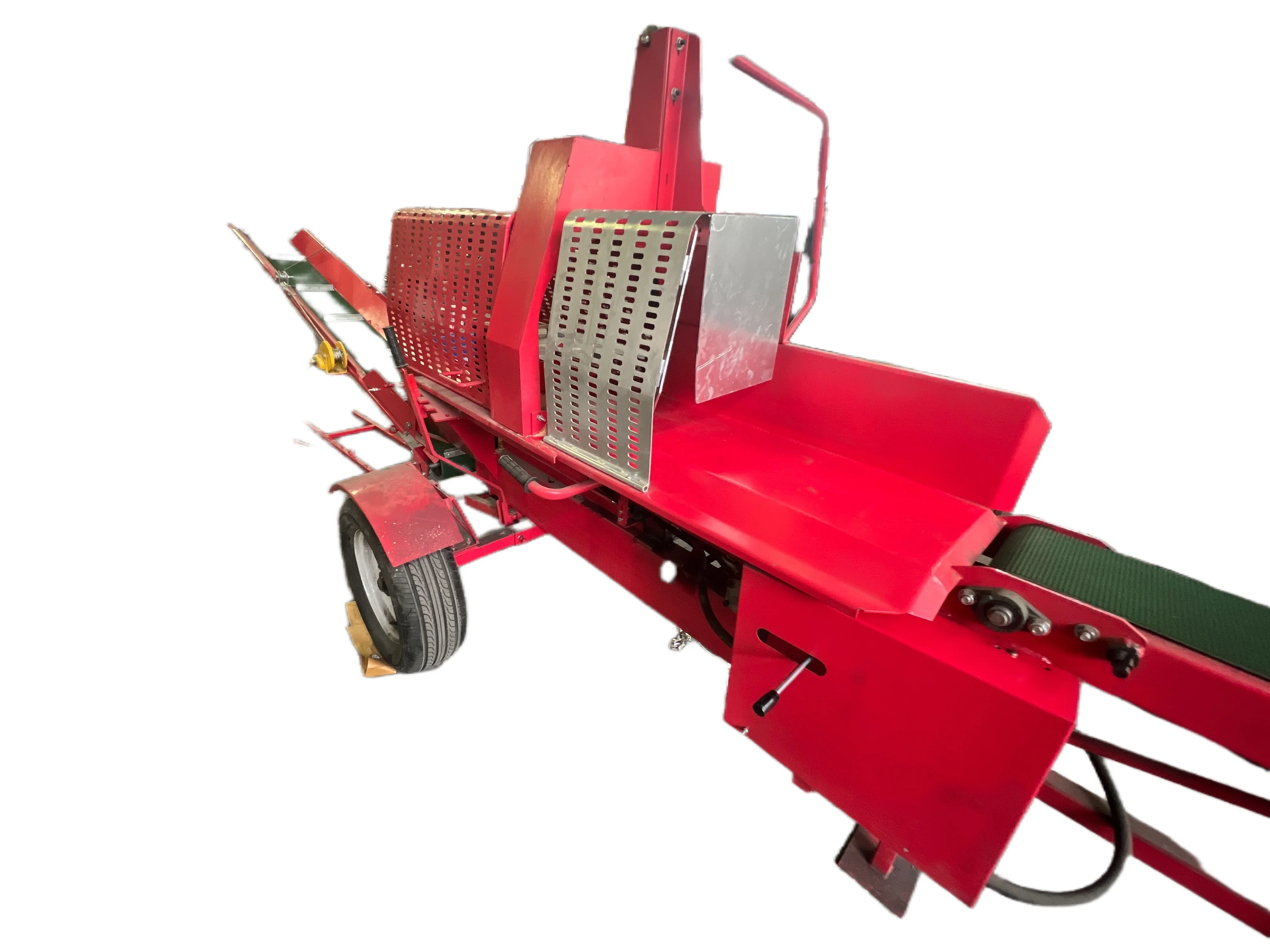 Log Splitter Used Fire Wood Processor Automatic Large Firewood Machine ...