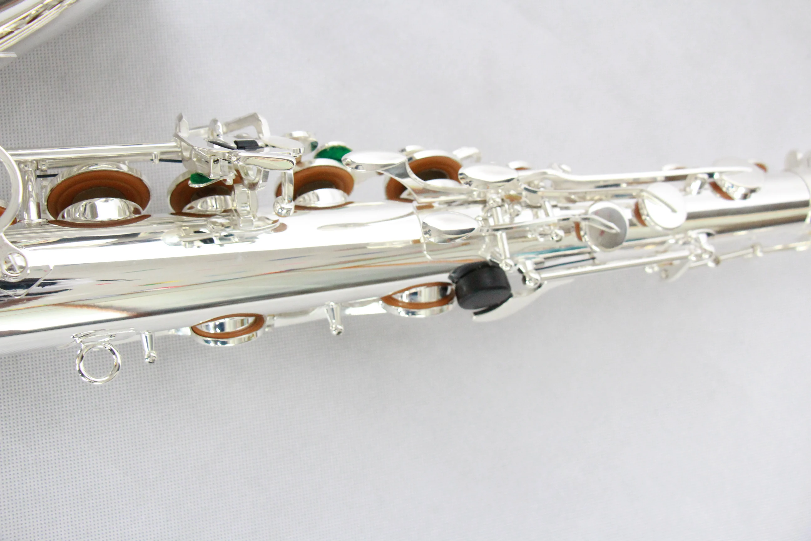 Focustyle Triple Saxophone Tenor - Silver Plated Golden Key