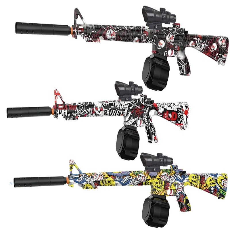Novelties 2024 M16 Gel Ball Blaster Gun Electric Toy Gun Splatter With ...