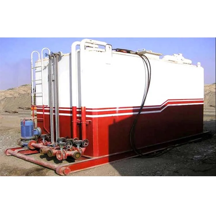 Well Test Measuring Equipment Crude Oil Dump Tank / Oil Gas Metering ...