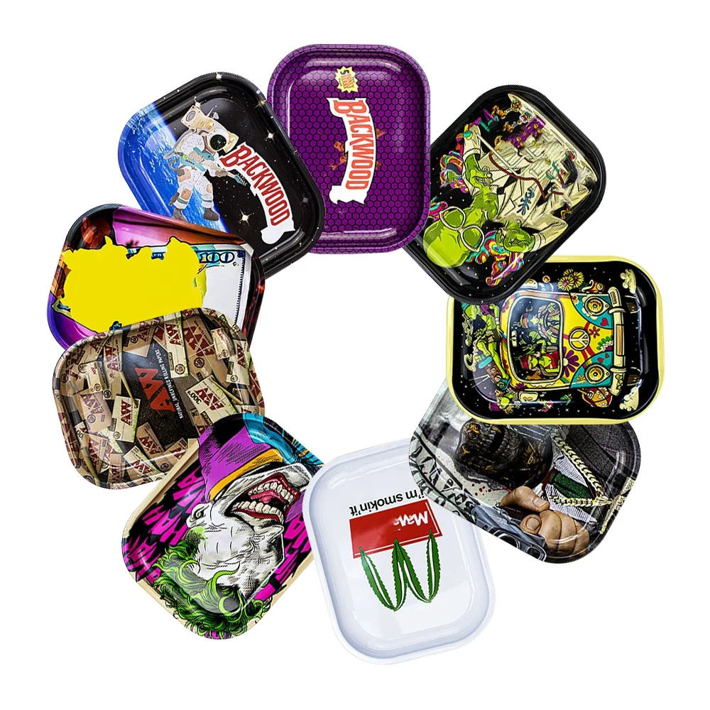 BEYOU Smoke Tray - Customizable Rolling Tray with Lid