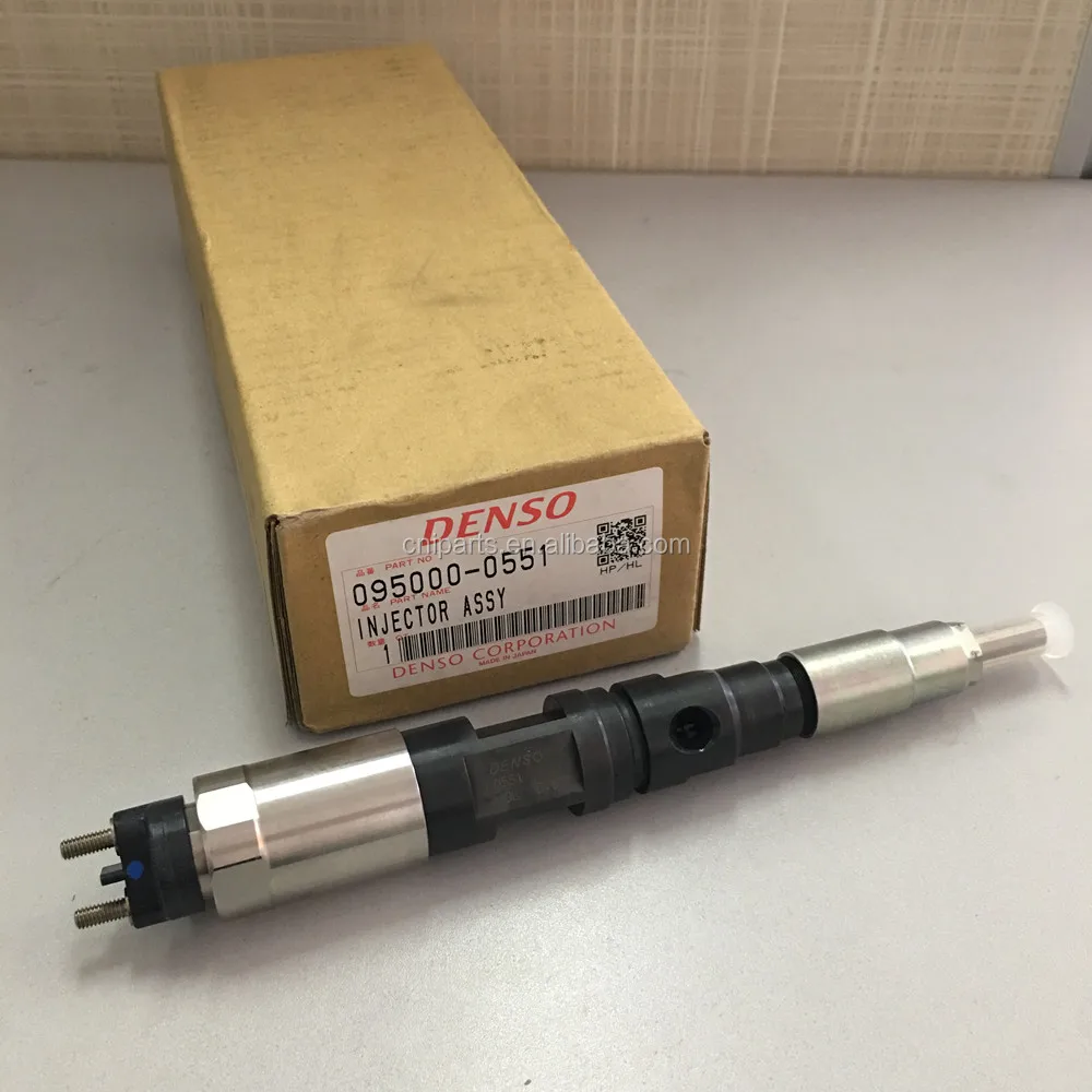 Original Common Rail Injector 095000-0551 Diesel Fuel Injector Re501010 ...