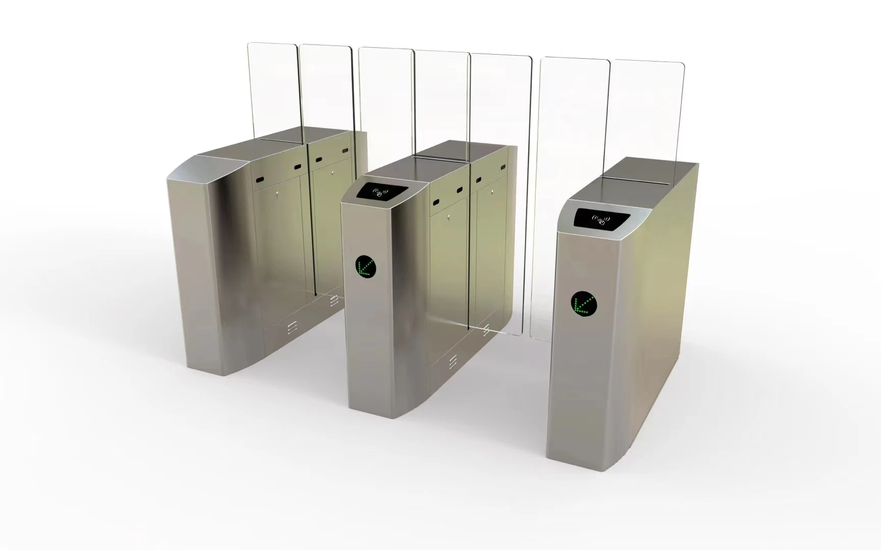 Chun Anja High Security Access Control Sliding Turnstile Gate For ...
