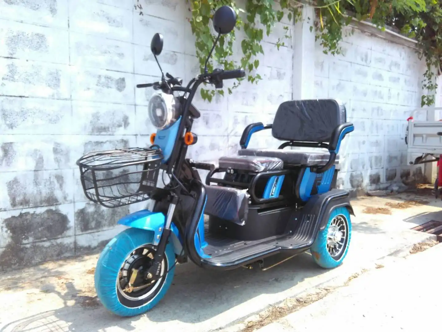 48v 500watt Electric Pedicab Tricycle for Handicapped People