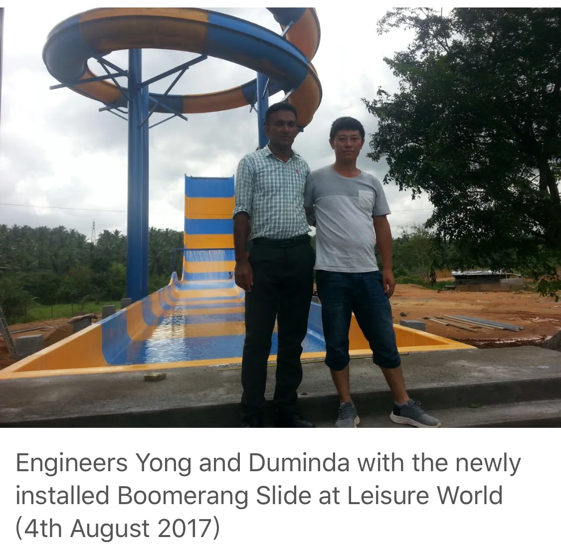 Water Park Adult Fiberglass Water Slide Splash Pad Slide Body: 6-8mm ...