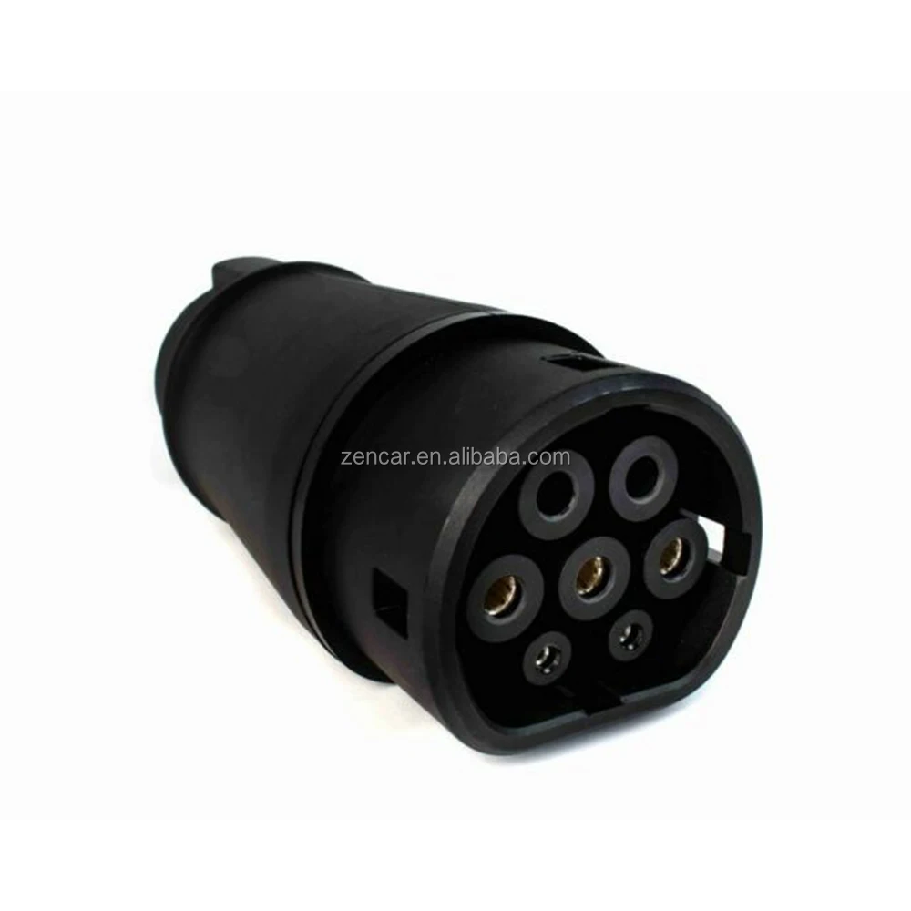 7.4 Kw Tesla Ev Adapter Barrel Type 1 To Type 2 32amp For Ie ...