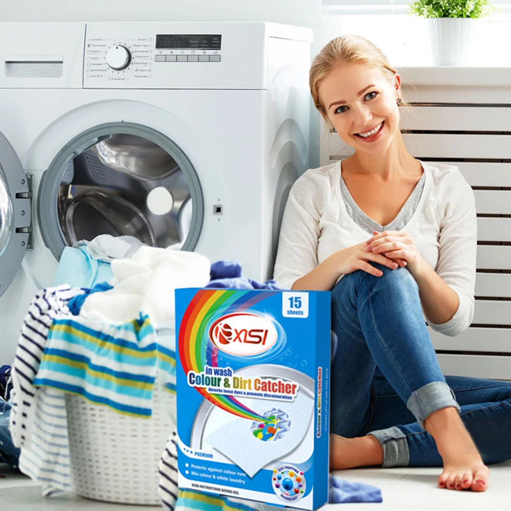 Color Catcher Absorb Loose Dye - Sustainable Laundry Solution