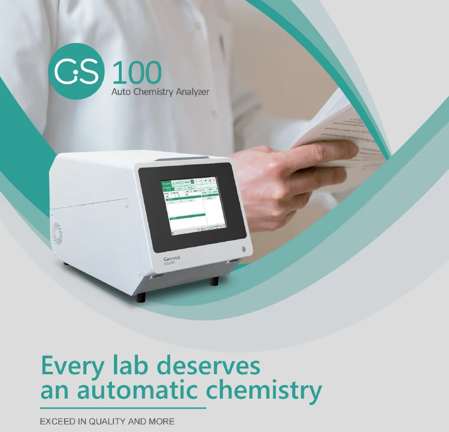 Clinical Fully Automated Chemistry Analyzer Genrui Gs100 Factory Price ...