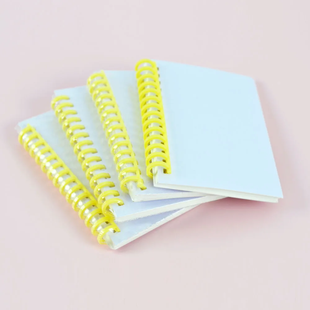 Sublimation Blank Heat Transfer Printing Custom Notebook Binding Ring ...