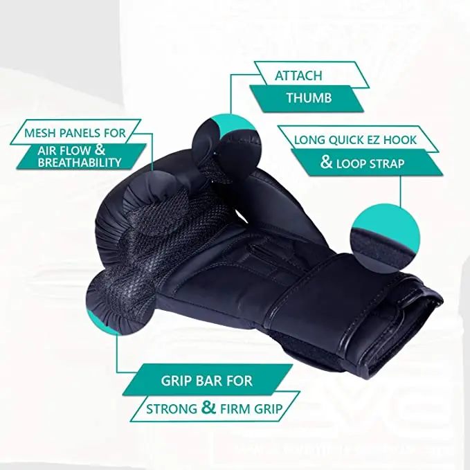 Wholesale Professional Boxing Gloves With Hand Wraps Boxing Mittens For ...