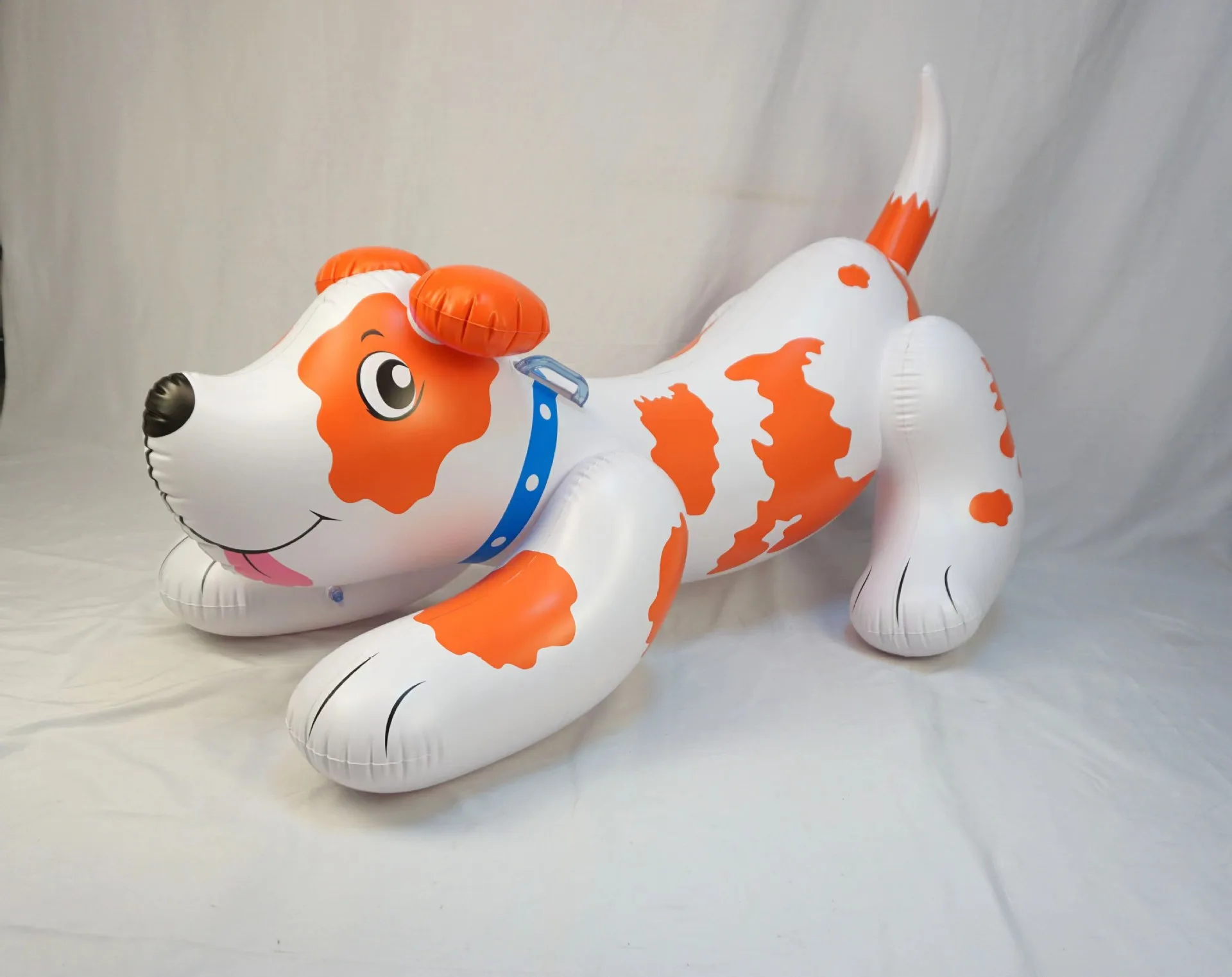 Jetsonic Huge Orange Dog Animal Swimming Ride-Ons Inflatable Pool Toy ...