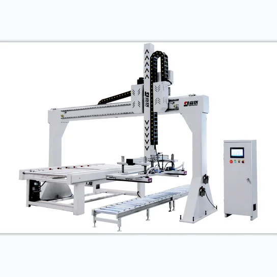 Automatic Loading And Unloading Machine For Wooden Doors And Stainless ...