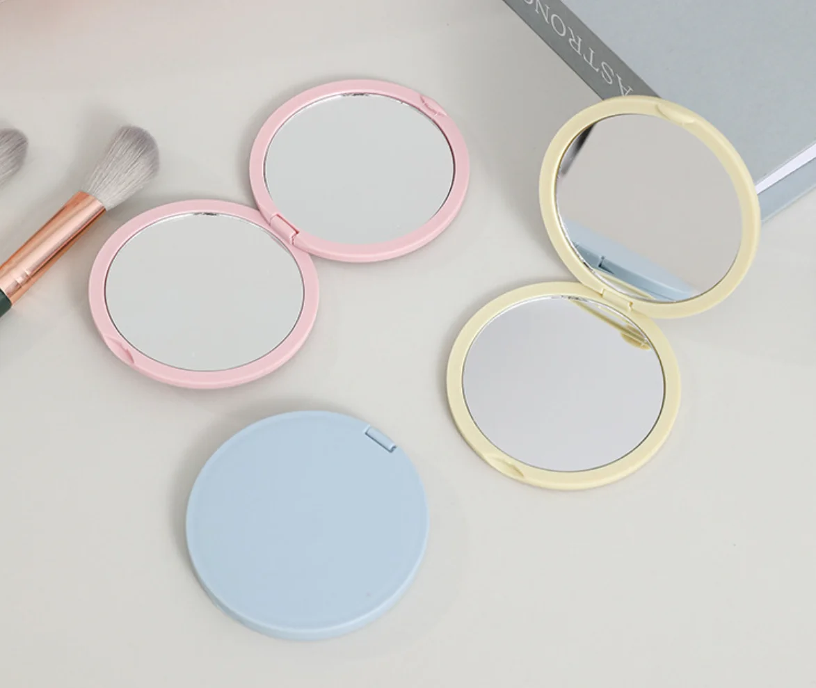 Round Small Cosmetic Pocket Mirrors Wholesale Small Makeup Mirror ...