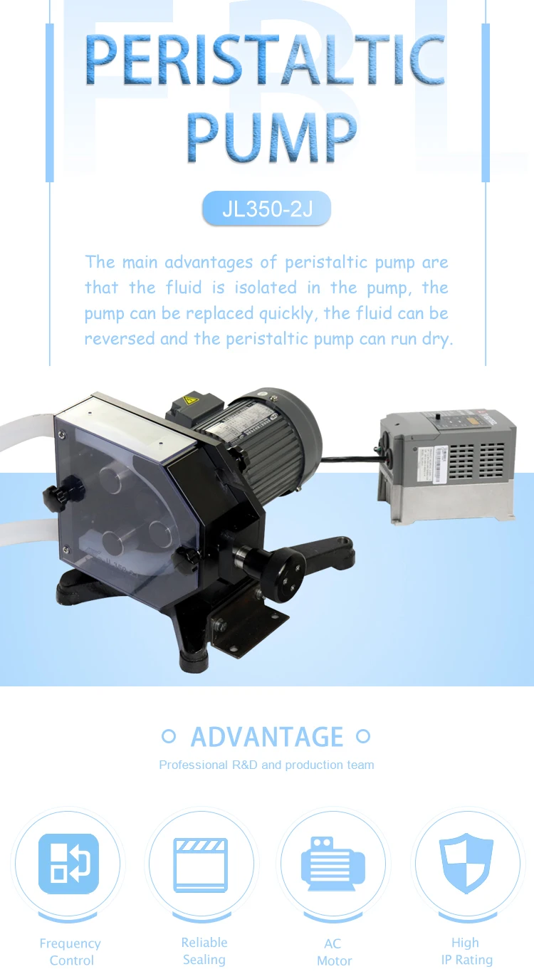 Low Flow Rate Viscous Fluid Peristaltic Pump - Customized Support