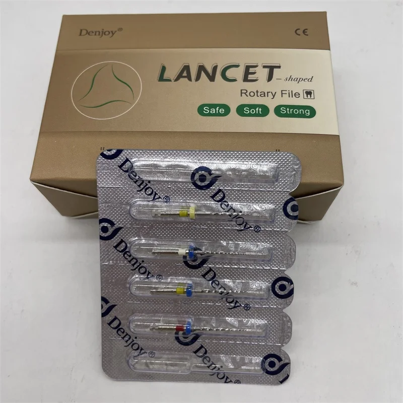 Original Denjoy Dental Cross-Section Rotary Files - Safe & Strong