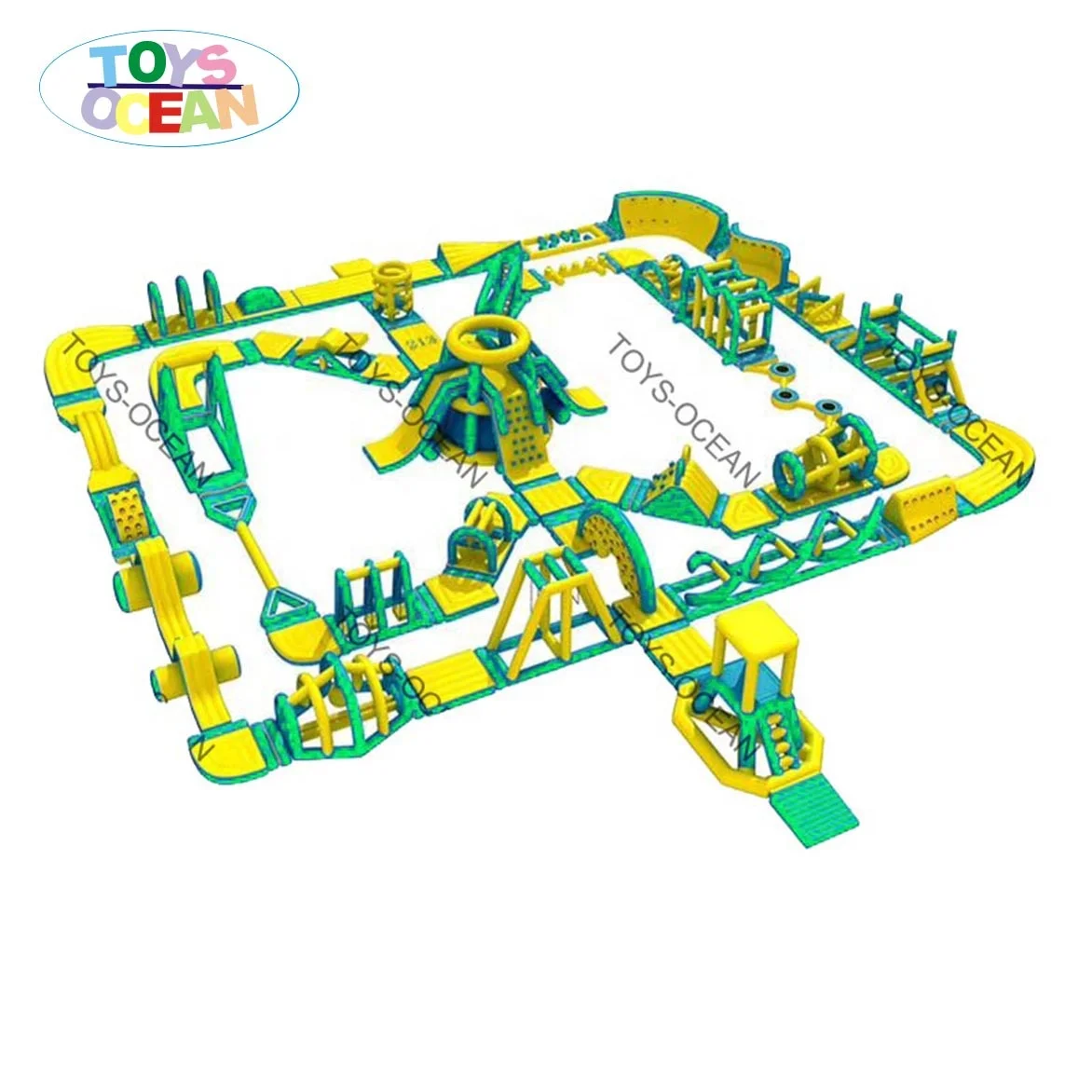 Funny Water Theme Sport Games Inflatable Amusement Equipment Floating ...