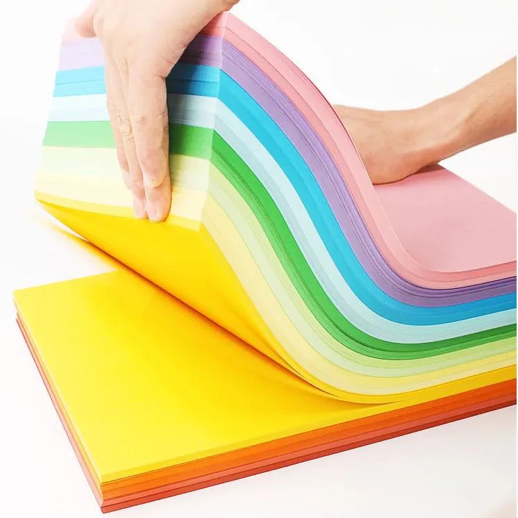 160 G Color Chart Paper A4 A3 - Customized & Bio-degradable