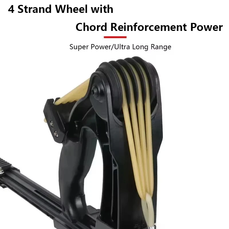 Continuous Shooting Metal Slingshot Bow with Laser Aiming for Outdoor ...