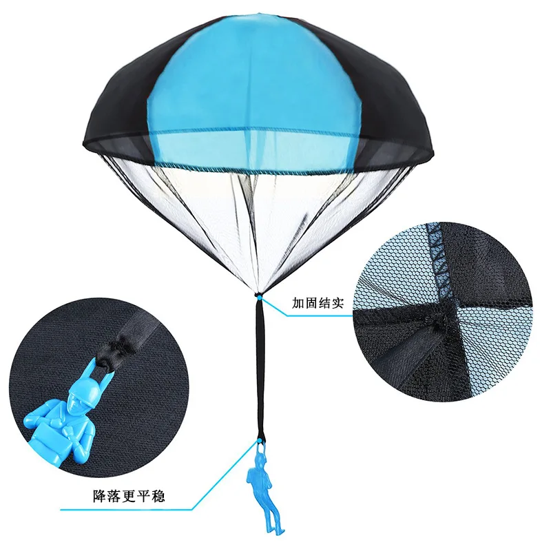 Hand Throwing Mini Play Soldier Parachute Paratrooper Outdoor Games ...