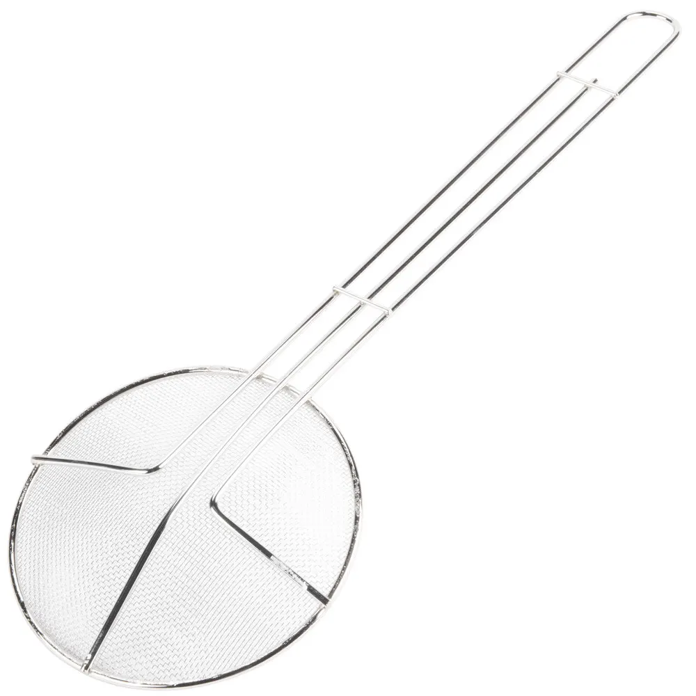 Stainless Steel Kitchen Tools Perforated Skimmer Ladle Spoon with Long ...