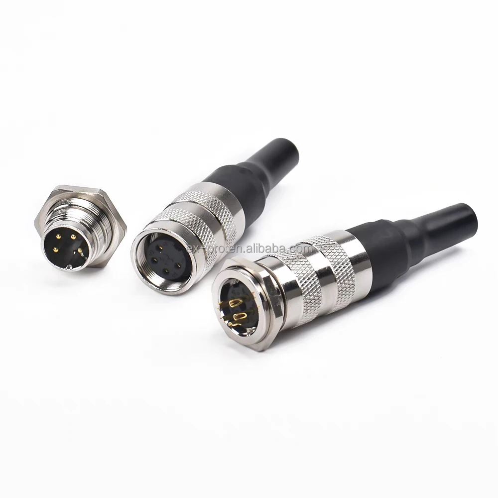 Metal circular screw locking connector Binder C091J09 Amphenol AISG ...