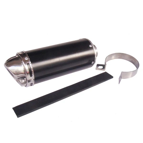 Modified Inlet Slip On Muffler Silencer Tail Pipe Muffler For Kawasaki ...