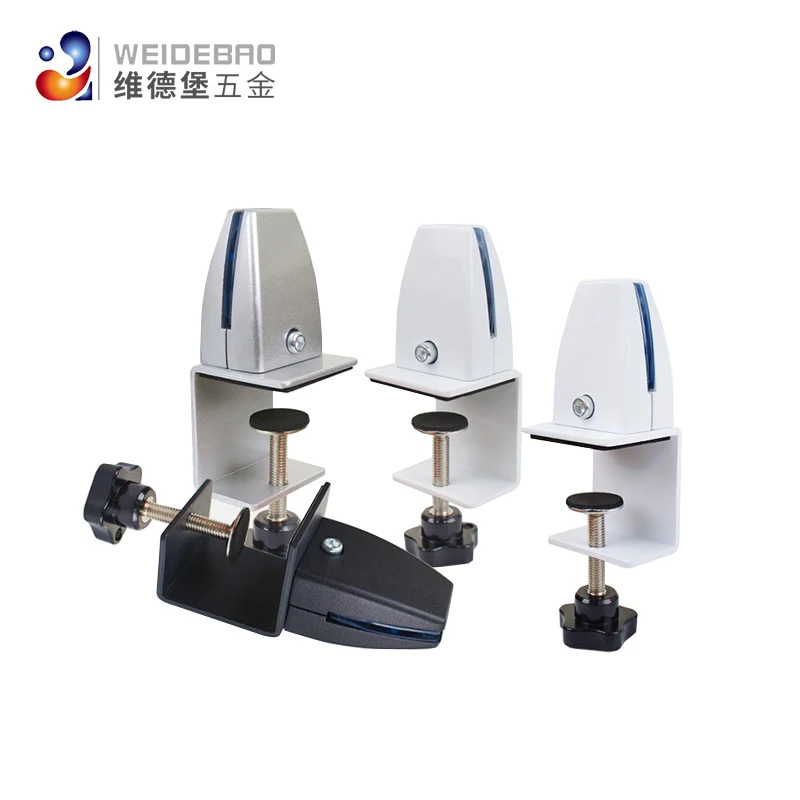 Aluminum Standard Office Partition Glass Clips - Weidebao