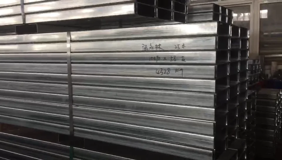 Steel Channel U Shape And C Shape U Channel Steel Profiles Support Beam ...