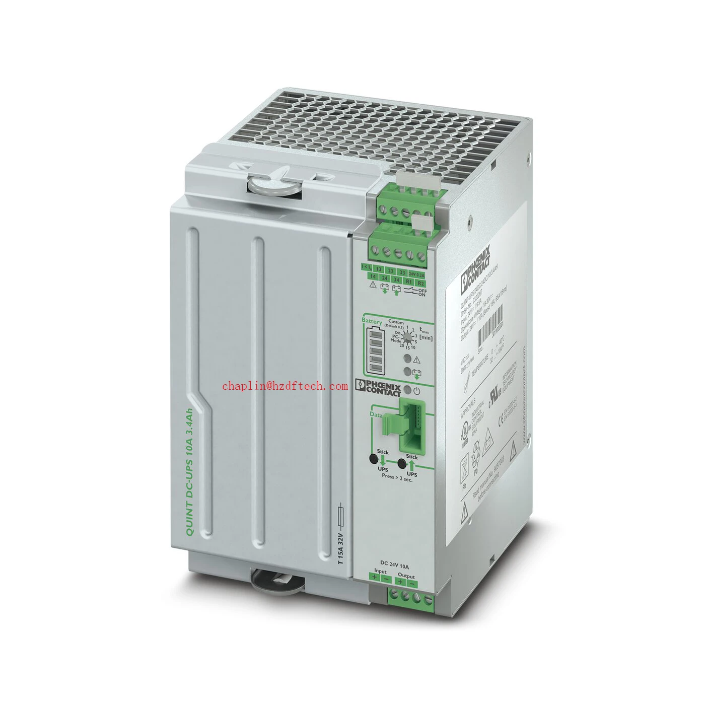 Uninterruptible Power Supply - Quint-ups/ 24dc 24dc/10/3.4ah-2320267 ...