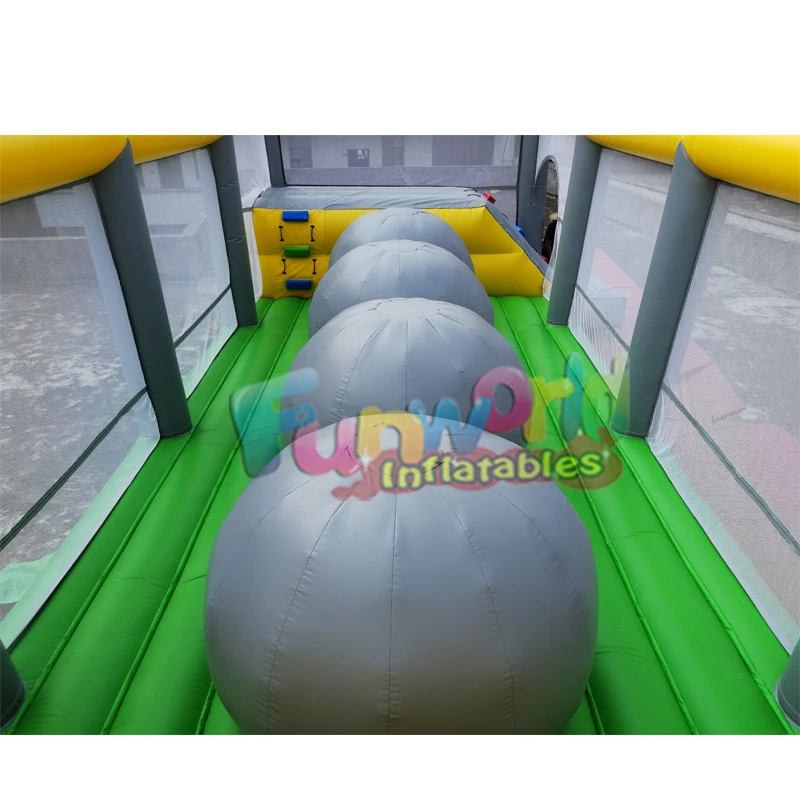 Outdoor Inflatable Ball Obstacle Course - Fun for All Ages