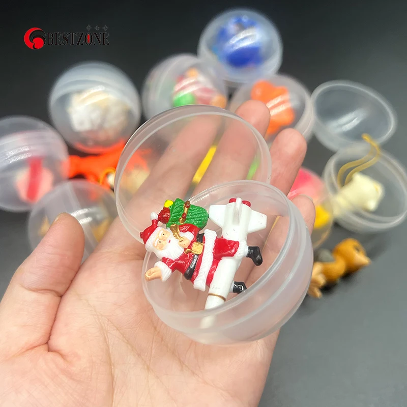 50mm Clear Toy Capsules With Toys - Buy Capsule Toy Vending Machine ...