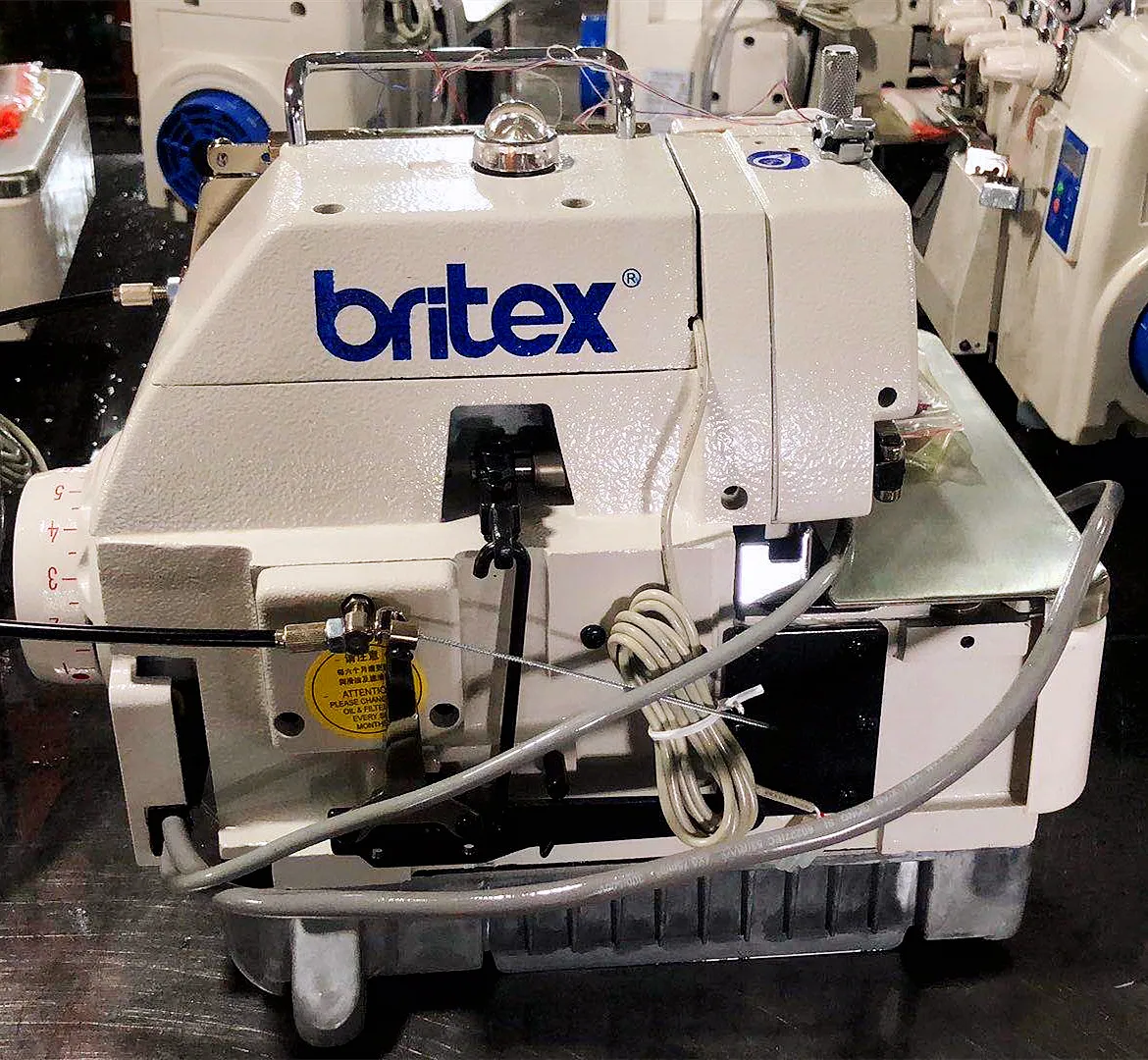 Britex 747 Overlocker - High Speed 4 Thread Sewing Machine