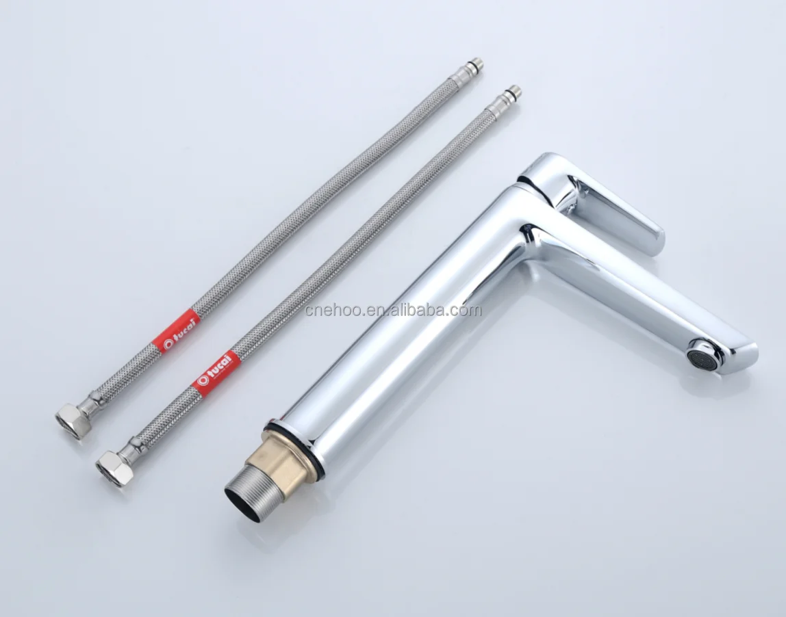 Long Neck Tap for Wash Basin Deck Mixer Faucet 2 Hole