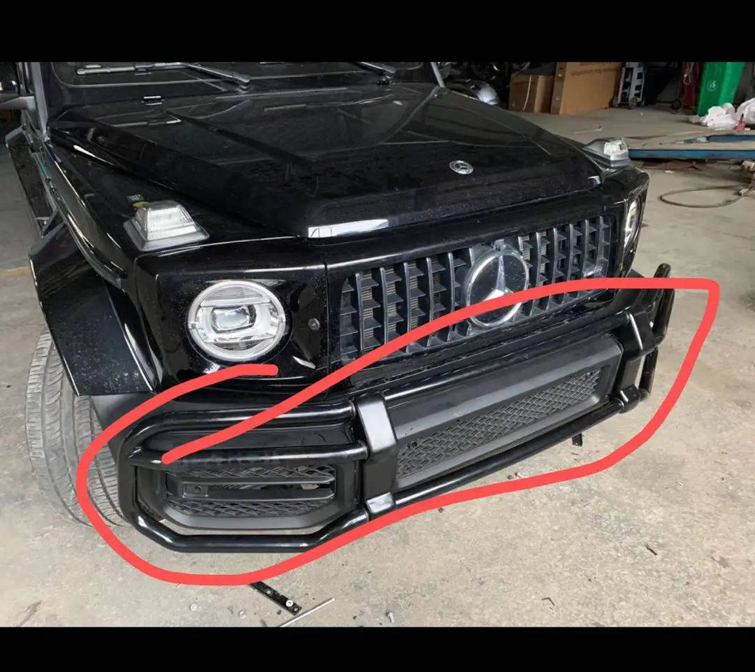 New Bumpr Guard For Mercedes Benz G Class G63 G550 W463/w464 2019 Front ...