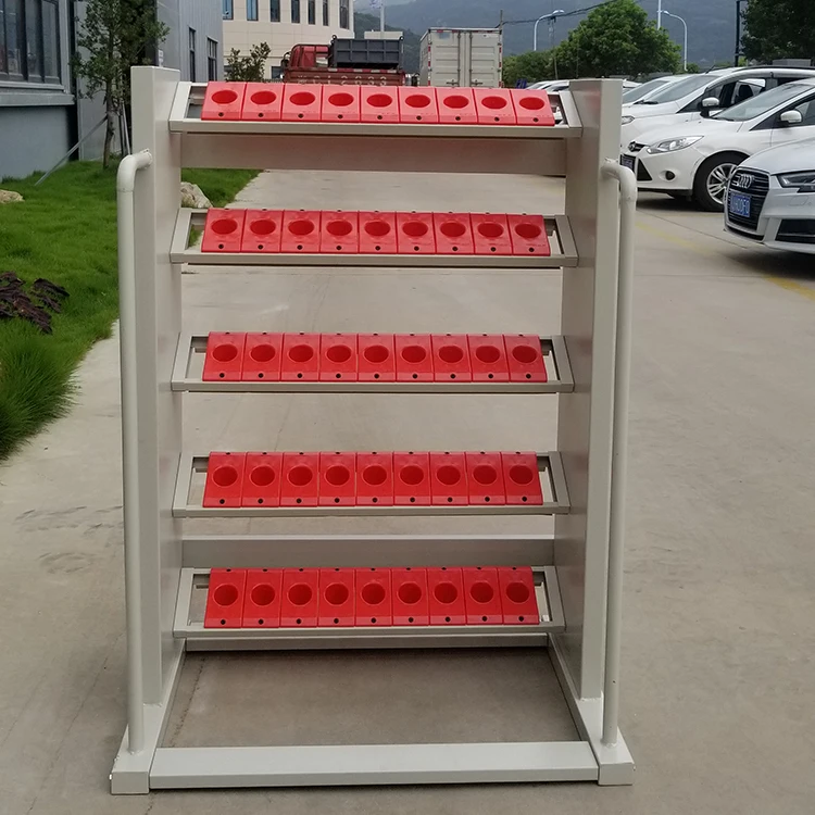 HSK63 Single Side CNC Tool Holder Rack for CNC Tool Storage