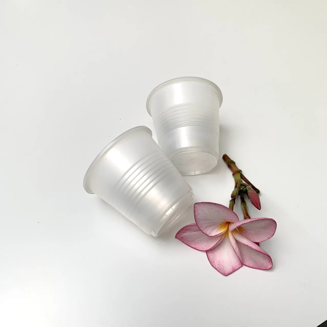 New Coming Thermoforming Disposable Hips Clear Plastic Drinking Cup 3.5 ...