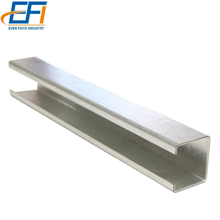 Cold Formed C-channel C Profile Building C U Steel Channel Profile ...
