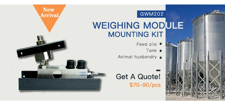 GWM202 Silo Weighing System Load Cell Mounting Kit - Accurate & Reliable