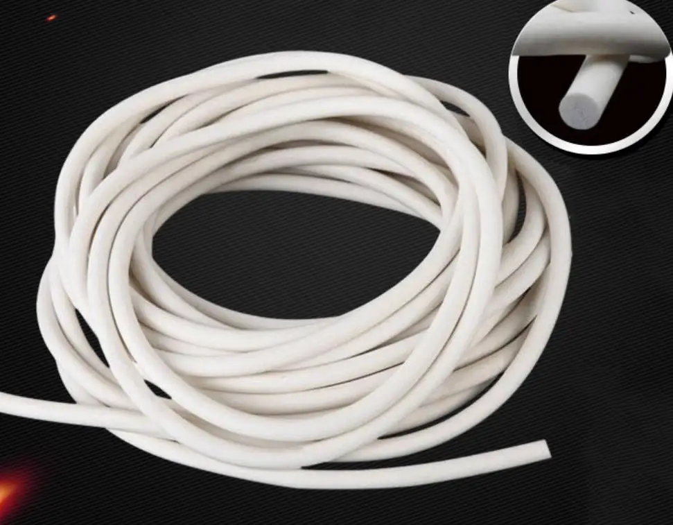 Zwart Epdm Geëxtrudeerd Massief Rubber Koord Afdichting Strip Siliconen ...