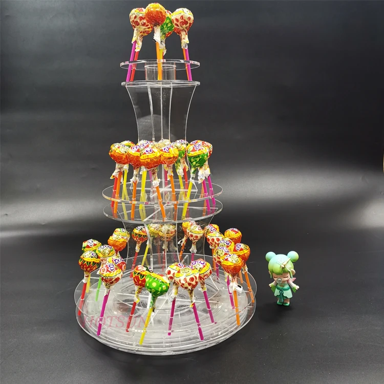 Acrylic Lollipop Display Stands - Wholesale & Custom