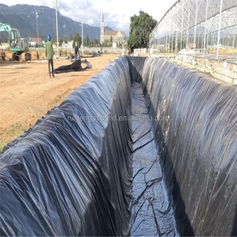 1.5 mm Pig Farm Lining HDPE LDPE Geomembrane Dam Liner in Kenya ...