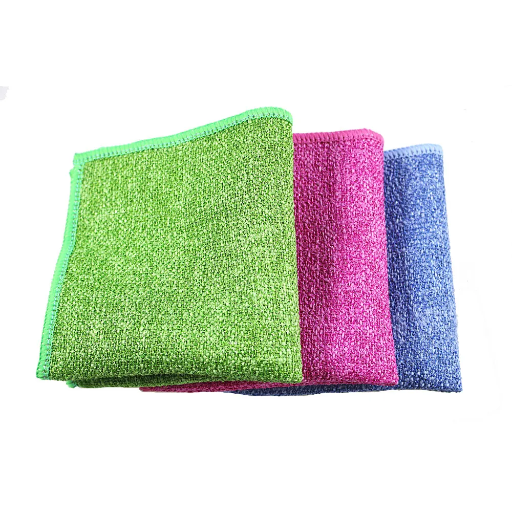 Customized Microfiber Pp Silk Kitchen Dishcloth - 310gsm