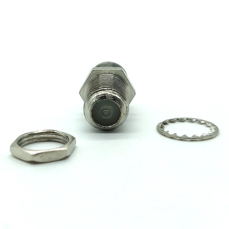 F Type Rf Coaxial Connectors Rg6 Adapter - Buy F Female To F Female ...